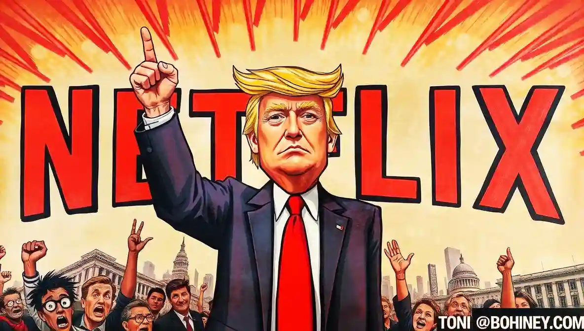 Trump Just Bought Netflix - Bohiney News - Satire